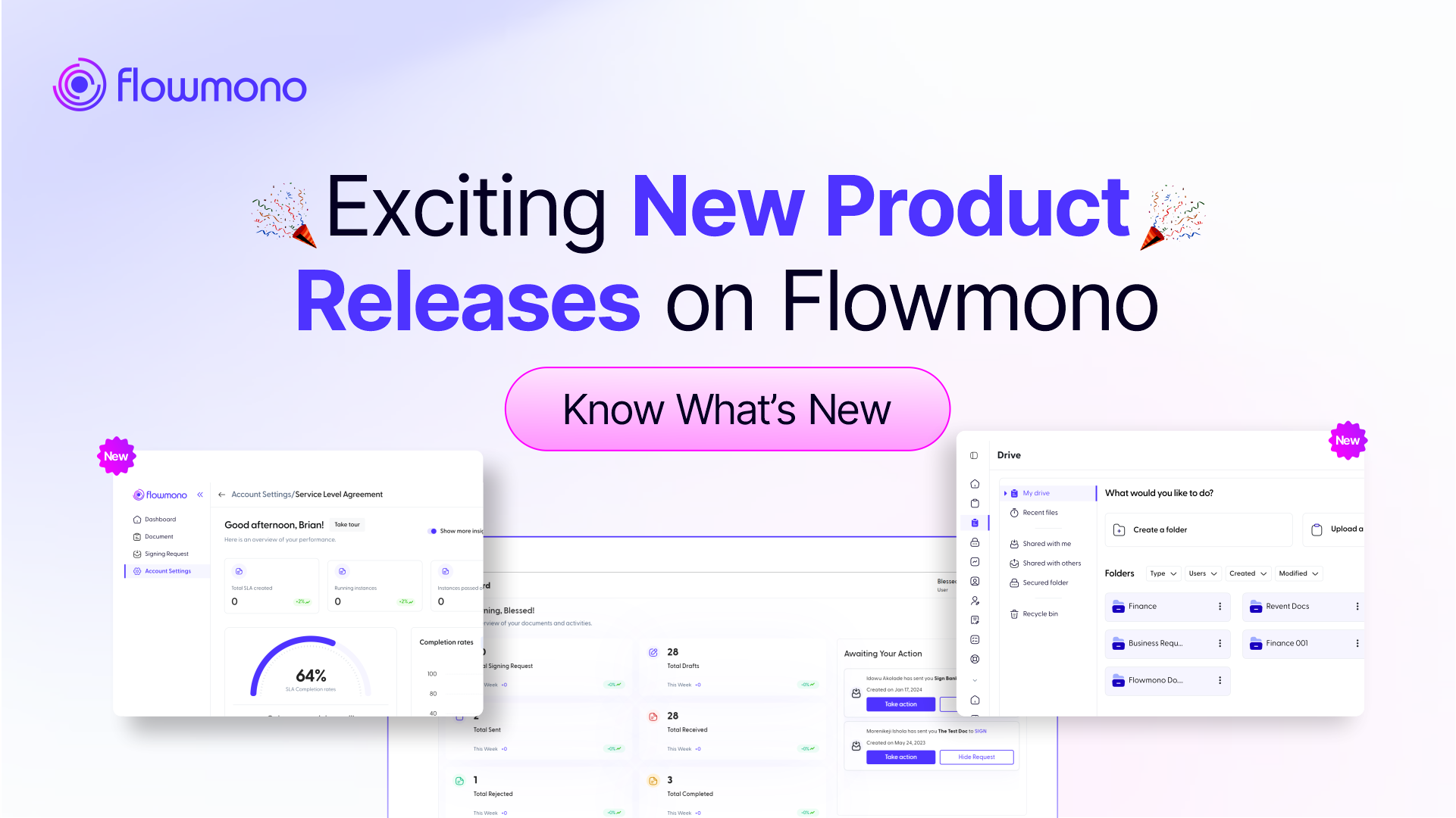 Introducing Flowmono SLA, Drive, and 3+ New Features on Flowmono – Flowmono