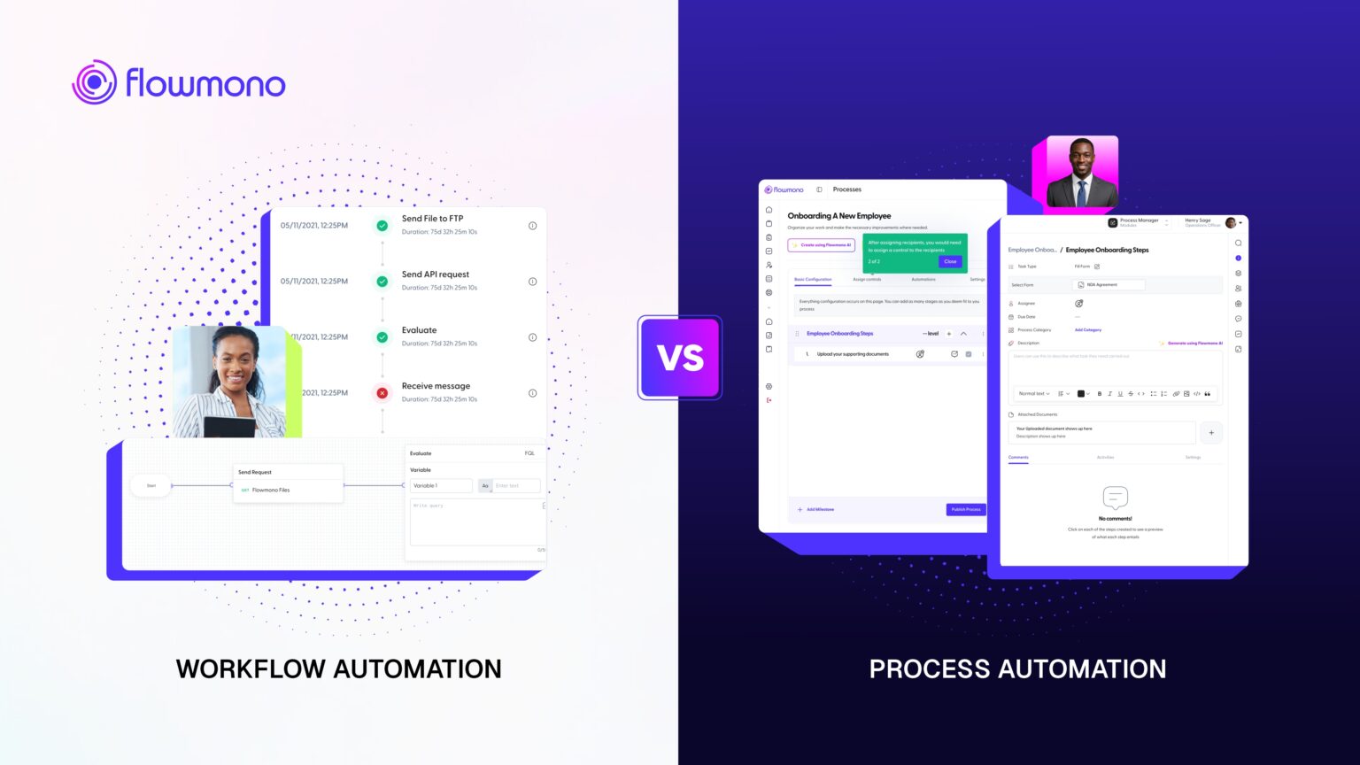 Workflow Automation vs. Process Automation: Understanding the Key Differences – Flowmono