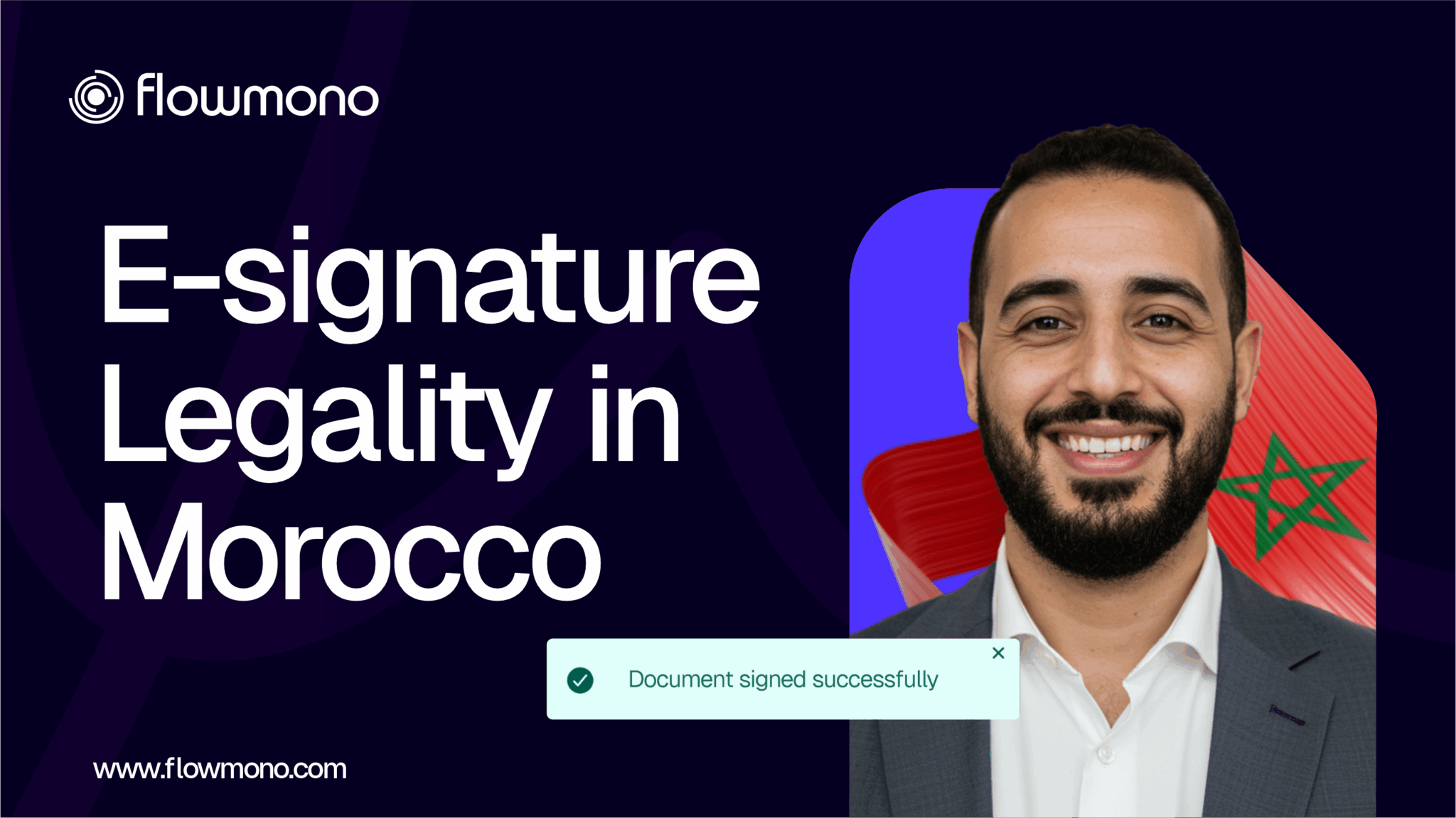 E-signature Legality in Morocco – Flowmono