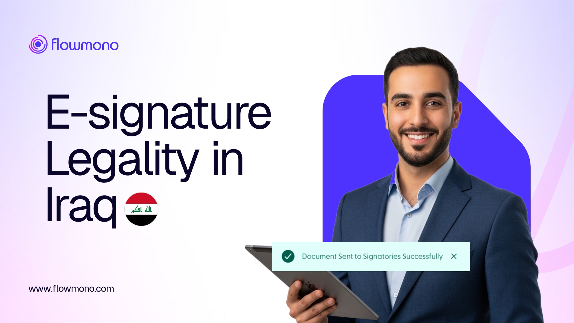 E-signature Legality in Iraq – Flowmono