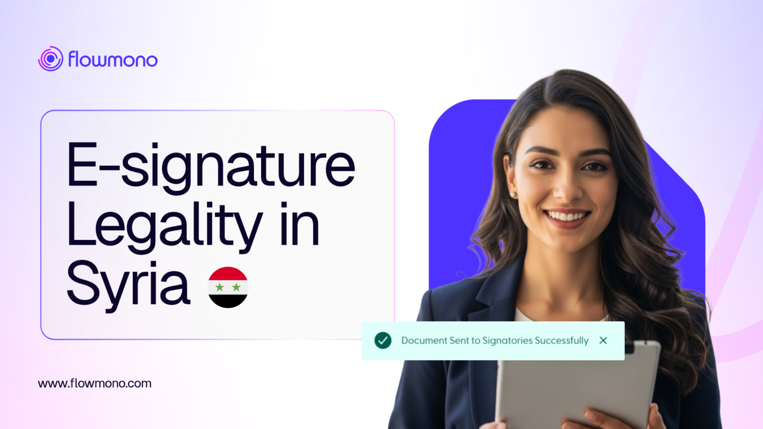 E-signature Legality in Syria – Flowmono